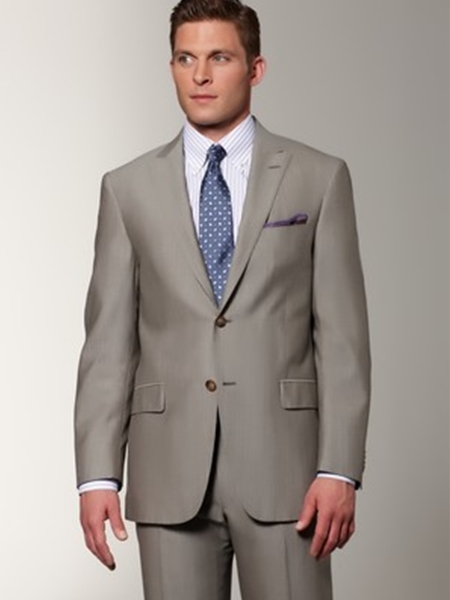 Hart Schaffner Marx Grey Stripe Suit 173659717184 - Spring 2015 ...