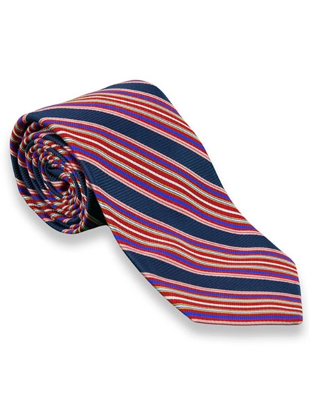 Robert Talbott Red Striped American Traditional Best Of Class Tie ...